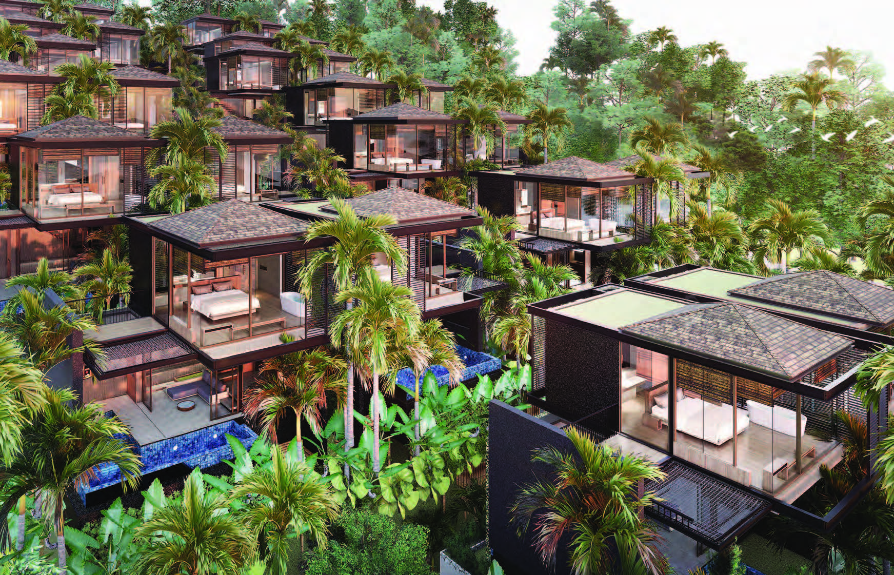 Akra Collection Layan Valley Villas - Boutique Pool Villas - 5% Guaranteed - 4 years - Keller Henson